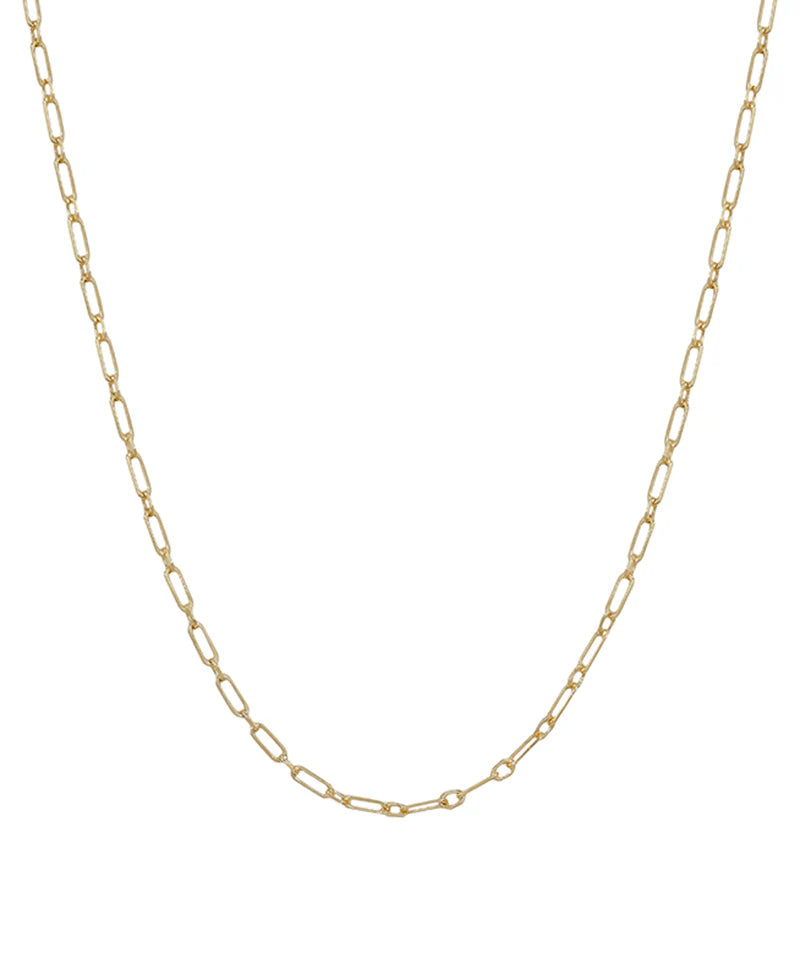 The Ava Chain Necklace – Blue Louis Boutique